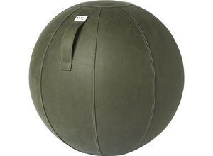 4260534591955 - VLUV VEGA Sitzball veganes Kunstleder 600 - 650 mm moosgrün