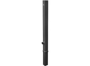 4061753096203 - Absperrpfosten 70 x 70 mm Eisenglimmer herausnehmbar ohne Öse Schake