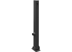 4061753096258 - Absperrpfosten 70 x 70 mm Eisenglimmer klappbar ohne Öse Schake