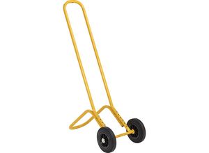 7350050354077 - Karren KM145730 Stuhltransportwagen 380x440x1320mm (BxLxH) bis 75kg belastbar Vollgummiräder 200x50mm gelb 7350050354077 Ko