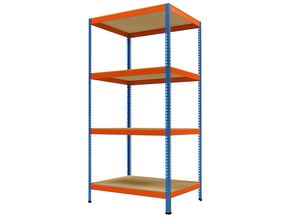 4260288851008 - Großfach-Schwerlastregal Höhe 2438 mm Gesamttiefe 926 mm Breite 1231 mm kaiserkraft