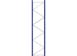 4061753239129 - eurokraft pro Palettenregal-Stützrahmen zerlegt Höhe 4620 mm Tiefe 1100 mm