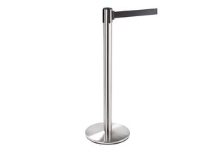 4061753280466 - Personenleitsystem Edelstahlpfosten Höhe 968 mm mattiert kaiserkraft