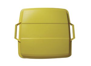 4023122102182 - Steckdeckel mit 2 Handgriffen für Inhalt 90 l lose aufliegend grau kaiserkraft