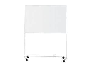 4061753121295 - eurokraft basic Whiteboard mit Fahrgestell Stahl beschichtet BxH 1500 x 1000 mm