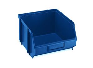 8005646200359 - Sichtlagerkasten selbsttragend LxBxH 234 x 218 x 129 mm VE 16 Stk blau VE 16 Stk