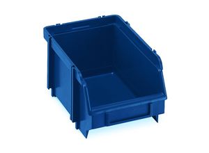 8005646200151 - Sichtlagerkasten selbsttragend LxBxH 165 x 104 x 76 mm VE 60 Stk blau VE 60 Stk