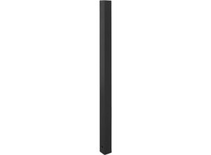 4061753096173 - Absperrpfosten 70 x 70 mm Eisenglimmer zum Einbetonieren ohne Öse Schake