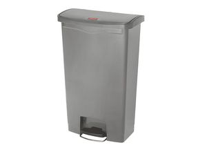 0086876224481 - Rubbermaid Tretabfalleimer Slim Jim 1883604 Kunststoff 68l grau 0086876224481 Newell Rubbermaid