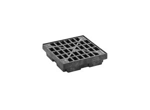 0697841132665 - PE-Auffangwanne aus PE-Regenerat Flachwanne für 1 x 200 l Fässer Auffangvolumen 45 l Justrite