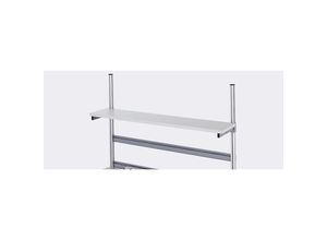 4040376850645 - Etagenbord melaminharzbeschichtet Tiefe 300 mm für Tischbreite 1200 mm RAU