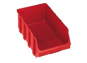 8005646200540 - Sichtlagerkasten selbsttragend LxBxH 500 x 307 x 190 mm VE 4 Stk rot VE 4 Stk kaiserkraft