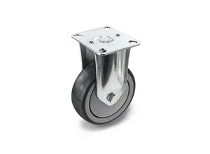 4250615215627 - Gummireifen thermoplastisch mit Montageplatte Rad-Ø x Breite 50 x 18 mm Bockrolle Proroll
