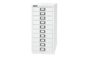 5020073705911 - Schubladenschrank MultiDrawer? 29er Serie L2910696 Stahl 10 Schubladen (Vollauszug) A4 278 x 59 x 38 cm weiß 5020073705911