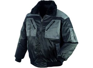 4031301033257 - Pilotenjacke mit herausnehmbarem Innenpelz marine   kornblumenblau Größe S