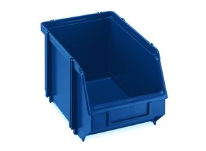 8005646200250 - Sichtlagerkasten selbsttragend LxBxH 234 x 147 x 129 mm VE 30 Stk blau VE 30 Stk