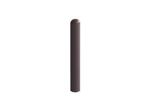 4055381474267 - City-Poller Höhe 1250 mm zum Einbetonieren Ø 76 mm kaiserkraft