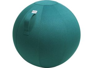 4260534591009 - VLUV LEIV Sitzball Stoffbezug in Canvas-Optik 600 - 650 mm petrol