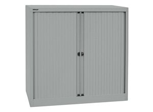 5020073759860 - Aktenschrank EuroTambours? PLUS ET410102SSL855 Kunststoff Stahl abschließbar 25 OH 100 x 103 x 43 cm silber 5020073759860 B