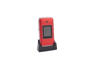 4030152952601 - Vitus 2G Klappbares Senioren Mobiltelefon mit Großtasten rot