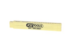 4042146125885 - Kstools - ks tools Kunststoff-Gliedermaßstab weiß 2m