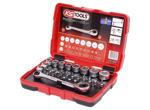 4042146693797 - Kstools - ks tools 1 4 + 11 mm Durchgangs-Steckschlüssel- und Bit-Satz 31-tlg ( 9183050 )