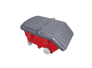 4055661013872 - Klappdeckel für Behältervolumen 500 l aus Polyethylen kaiserkraft