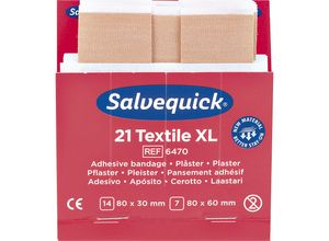 7310610064709 - Refill für SALVEQUICK 6 VE elastische Pflaster-Abschnitte je 21 Stk VE à 6 Stk