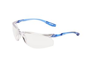 4046719416400 - Schutzbrille Tora™ CCS Anti-Scratch Anti-Fog Bügel blau klare Scheibe ab 50 Stk 3M