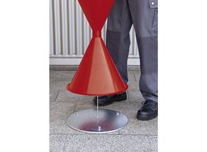 4030695033218 - VAR Bodenronde für Kegel-Standascher aus feuerverzinktem Stahlblech Gewicht 3 kg