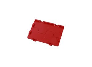 4031022044594 - Klappdeckel inklusive Scharniere VE 4 Stück LxB 300 x 200 mm rot