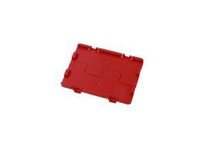4031022044167 - Klappdeckel inklusive Scharniere VE 4 Stück LxB 600 x 400 mm rot kaiserkraft