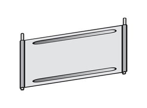 4250623753944 - Trennblech für Fächer-Regal verzinkt für Fachboden BxT 1000 x 300 mm