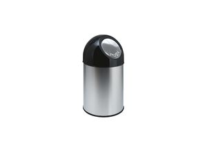 8713631004898 - Push-Mülleimer Stahl Volumen 30 l Edelstahl ab 2 Stk kaiserkraft