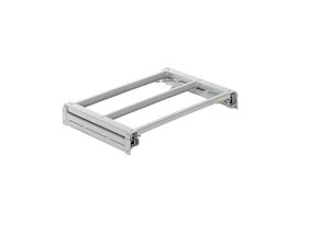 7612269016130 - LISTA Auszugrahmen BxT 1290 x 860 mm Fachlast 1000 kg 100% ausziehbar lichtgrau