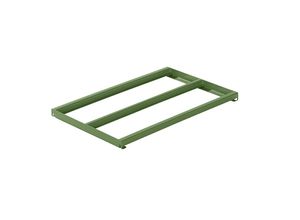 7612269062281 - LISTA Festrahmen BxT 1290 x 860 mm Fachlast 1000 kg resedagrün