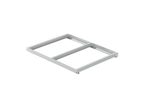 7612269050875 - LISTA Festrahmen BxT 890 x 1260 mm Fachlast 800 kg lichtgrau