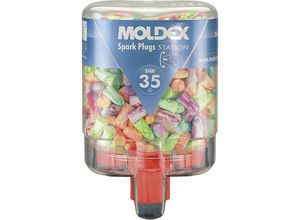 4019444003375 - MOLDEX Gehörschutzstation inklusive Stöpsel SparkPlugs® bunt SNR 35 dB inklusive 250 Paar Spark Plugs®