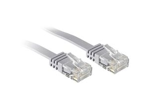 4002888474917 - 47491 RJ45 Netzwerkkabel Patchkabel cat 6 u utp 100 m Grau mit Rastnasenschutz 1 St - Lindy