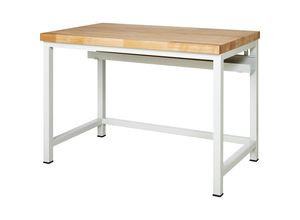 4040376481740 - Kabelwanne für Arbeitstische Werkbänke verstellbar B x T x H 1250 - 2000 x 125 x 200 mm RAU