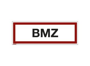 4061466068719 - Brandschutzkennzeichen für die Feuerwehr BMZ VE 10 Stk Kunststoff langnachleuchtend LxH 297 x 105 mm