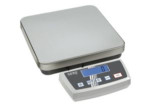 4045761111158 - DE 150K20D DE 150K20D Paketwaage Wägebereich (max) 150 kg Ablesbarkeit 20 g 50 g netzbetrieben batteriebetrieben Silber