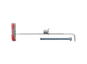 4048962298888 - fischer Nylon-Kippdübel DuoTec mit Panhead-Schrauben VE 10 Paar Bohrernenn-Ø 12 mm ab 2 VE