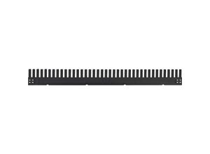 4031022044778 - Unterteiler für Schwerlast-Euronormbehälter Stärke 10 mm LxH 1150x120 mm Farbe schwarz ve 10 Stück