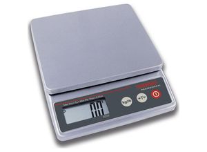 4006484920229 - Kompaktwaage mit 3-Tasten-Bedienung Wägebereich bis 5 kg Ablesbarkeit 1 g Wägeplatte 150 x 210 mm