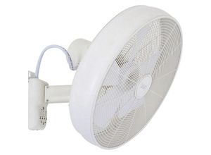 9333509187233 - Wandventilator mit Fernbedienung HxBxT 460 x 460 x 350 mm weiß