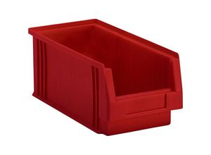 4031022004888 - Sichtlagerkasten aus Polypropylen LxBxH 290 x 150 x 125 mm VE 25 Stk rot