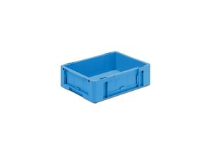 4051513001417 - Euronorm-Stapelbehälter Außen-LxBxH 400 x 300 x 120 mm blau VE 6 Stk