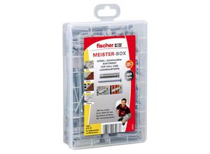 4048962130638 - fischer Meister-Box - SX Plus S 513777 Dübel- und Schrauben-Sortiment Ø 6 8 45 5 mm 30 40 55 mm 160 Stück
