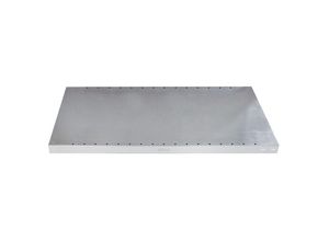 4061753013439 - eurokraft pro Fachboden verzinkt extra Kantenhöhe 40 mm VE 2 Stk BxT 1000 x 400 mm